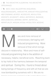 820_Programming - The Archetype Algorithm